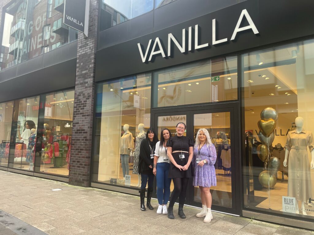 Vanilla - Now Open - The Rock Bury Shopping Centre